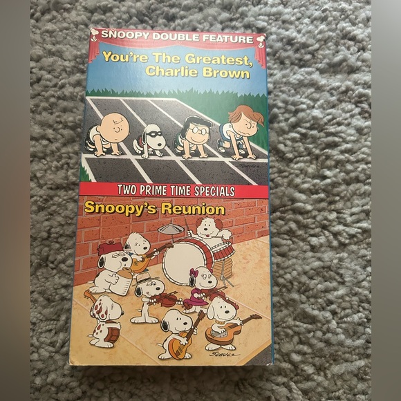 Media | Snoopy Double Feature Vhs | Poshmark
